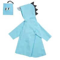 China Transparent Long Raincoat for Little Dinosaur Children in Kindergarten and Grade 1-3 for sale