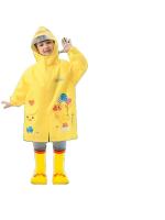 China Cartoon Children's Raincoat Oxford Material Customized Color Cute Baby Dinosaur Design for sale