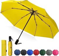 China Fashion 3 Folding 12K Automatic Open Customized Logo Waterproof Umbrella for Rain for sale