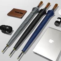 China Retro Style Straight Umbrella Gentleman's Long Handle and Businessmen's Favorite for sale