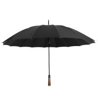 China Retro Style Straight Umbrella Gentleman's Long Handle and Businessmen's Favorite for sale