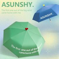 China Amazing Love Umbrella Top 3 Fold Polyester Umbrella Perfect for Kids and Women Custom Logo for sale