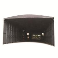China Retractable Folding Tent for Outdoor Entertainment Waterproof Carport Warehouse Tent for sale