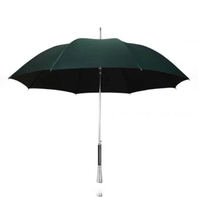 China Customized Logo Straight Handle Alloy Umbrella Ideal for Corporate Gifts and Events for sale