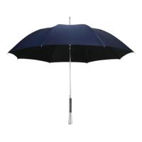 China Customized Logo Straight Handle Alloy Umbrella Ideal for Corporate Gifts and Events for sale