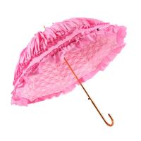 China Europe and US Bride Lace Umbrella Straight Umbrella for Explosive Wedding Photography for sale