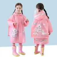 China Protect Your Little Ones from Rain Reusable Rain Ponchos with Hood and Sleeves for sale