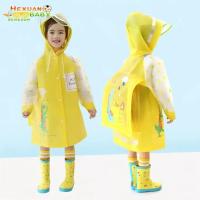 China Protect Your Little Ones from Rain Reusable Rain Ponchos with Hood and Sleeves for sale