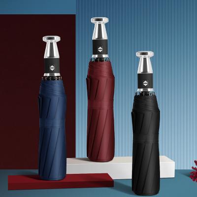 China X308 Windproof Strong Frame Umbrella Waterproof and Automatic Folding for Rainy Days for sale