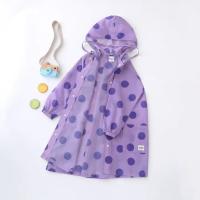 China Cartoon Girl's Raincoat Single-person Rainwear Poncho Style for Kids 100% EVA Fabric for sale