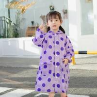 China Cartoon Girl's Raincoat Single-person Rainwear Poncho Style for Kids 100% EVA Fabric for sale