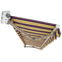 China Convenient Balcony Rain Canopy Awning with Electric Operation and Oxford Sail Material for sale