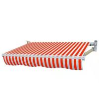 China Convenient Balcony Rain Canopy Awning with Electric Operation and Oxford Sail Material for sale