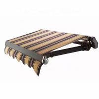 China Convenient Balcony Rain Canopy Awning with Electric Operation and Oxford Sail Material for sale