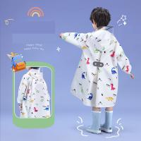 China Children's Raincoat with Schoolbag EVA Material Conventional Size Customized Color for sale