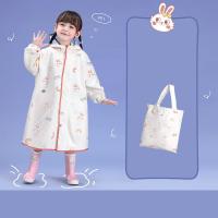 China Children's Raincoat with Schoolbag EVA Material Conventional Size Customized Color for sale