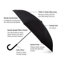 China Reverse Umbrella Inside Full Digital Printing Custom Logo for Back to School Occasion for sale