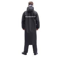 China Waterproof Windproof Adult Long Protection Split Raincoat with Oxford Cloth Material for sale