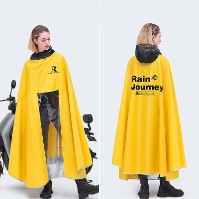 China Waterproof Windproof Long Body Raincoat Electric Car Battery Motorcycle for Men and Women for sale