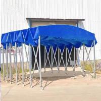 China Outdoor Event Waterproof PVC Car-parking Sunshade Steel Warehouse Tool Storage Shed Tent for sale