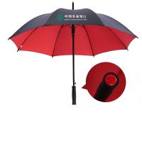 China Gift Automatic Advertising Umbrella with Straight Handle and Pongee Panel Material for sale