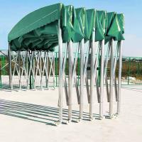 China Outdoor Event Waterproof PVC Car-parking Sunshade Steel Warehouse Tool Storage Shed Tent for sale