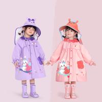 China Polyester Taffeta Children's Raincoat Cartoon Print for Girls' Outdoor Adventures for sale