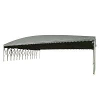 China Custom Made Tarpaulin Folding Push-Pull Tent for Outdoor Sunshade Protection Solution for sale