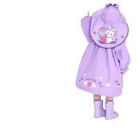 China Children's Raincoat with Cute Cape-style Schoolbag Design at Treasure Kindergarten for sale