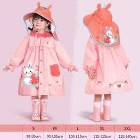 China Children's Raincoat with Cute Cape-style Schoolbag Design at Treasure Kindergarten for sale