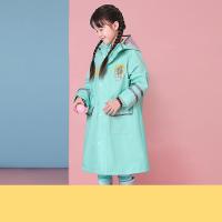 China Outdoor Hiking Rain Gear Kids' Polyester Cartoon One-Piece Raincoat with Custom Logo for sale