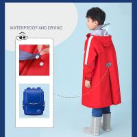 China Custom Logo Printing Children's Raincoat for Boys and Girls School Clothes for sale