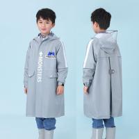 China Custom Logo Printing Children's Raincoat for Boys and Girls School Clothes for sale