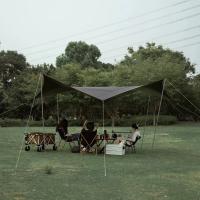 China Aluminum Frame Camping Tarp Tent UPF 50 Canopy Sun Shelter Portable Large Picnic Beach for sale