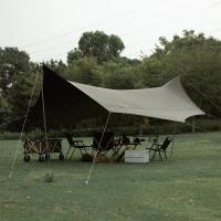 China Aluminum Frame Camping Tarp Tent UPF 50 Canopy Sun Shelter Portable Large Picnic Beach for sale