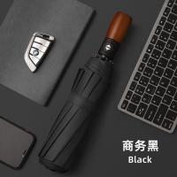 China 23 Inches Fiberglass Frame Vinyl Umbrella with Auto Open and Wood Handle in Market for sale
