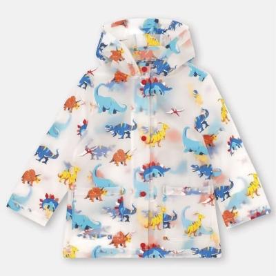 China Custom Digital Printed Children's Raincoat TPU Boys and Girls Poncho for Rainy Days for sale
