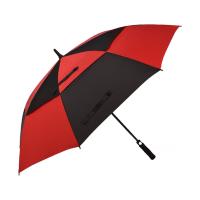 China Customized Logo 8-Bone Automatic Double-Layer Golf Men's Umbrella for Stormy Days for sale