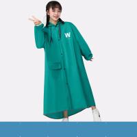 China School Trip Rainwear Large Brim Zipper Poncho with Reflective Strip and Waterproof Design for sale