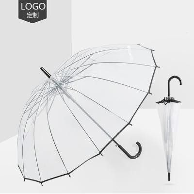 China Transparent Automatic Umbrella with Customizable Logo All in 1 Function 21Inches*8k for sale
