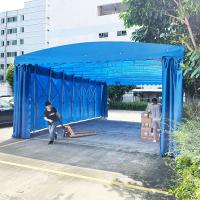 China Custom Print PVC Camptown Tent for Outdoor Sunscreen and Weeding in Windy Conditions for sale