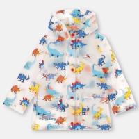 China Boys and Girls Primary School Students Poncho Raincoat with Large Children Design for sale