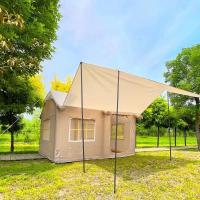 China Oxford Fabric Inflatable Air Tourist Large Canvas Cabin Tent for Family Outdoor Camping for sale
