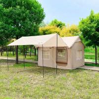 China Oxford Fabric Inflatable Air Tourist Large Canvas Cabin Tent for Family Outdoor Camping for sale