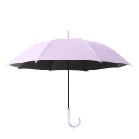 China Simple and Practical Customized 190T Pongee Fabric Umbrella with Long Handle Design for sale