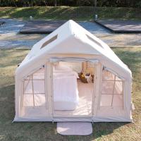 China Large Canvas Glamping Cabin Tent Awnings and Suit Included for Spacious Outdoor Living for sale