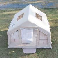 China Large Canvas Glamping Cabin Tent Awnings and Suit Included for Spacious Outdoor Living for sale
