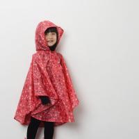China Kindergarten Backpack for Boys and Girls Print Stars Thin Cape Raincoat Polyester for sale