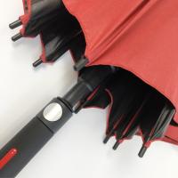 China Auto Open 27 Inch Fiberglass Umbrella with Strong Windproof and Customized Design for sale