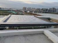 China Remote Control Operation Electric Canopy for Large Flooding Movable Storage Tent Hall for sale